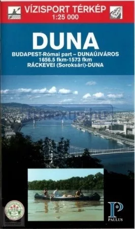 Kniha, turistická mapa Dunaj Budapešť-Dunaújváros - Trinexus